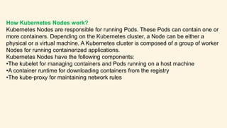 Kubernetes Cluster vs Nodes vs Pods vs Containers Comparison | PPT