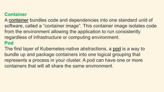 Kubernetes Cluster vs Nodes vs Pods vs Containers Comparison | PPT