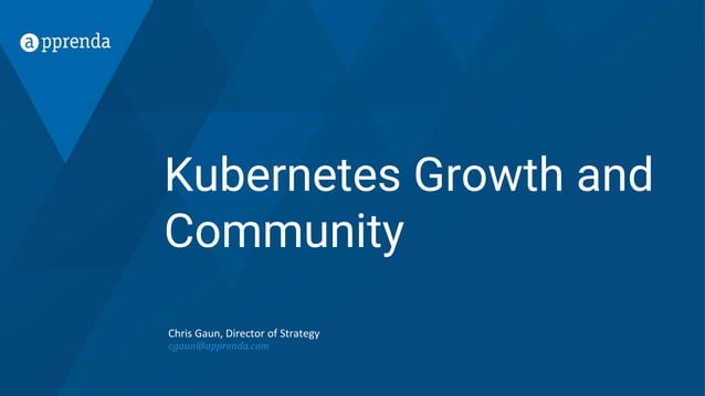 Kubernetes Community Growth And Use Case Ppt
