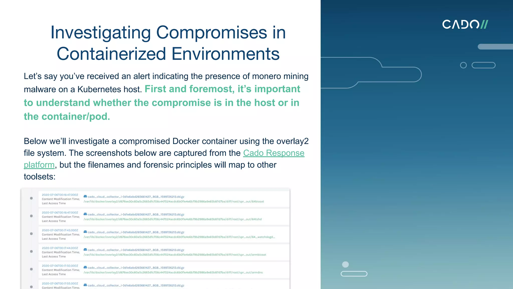 Kubernetes Docker Forensics & Incident Response.pdf