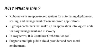 Kubernetes intro | PDF