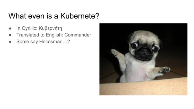 Kubernetes Lessons Learned Ppt