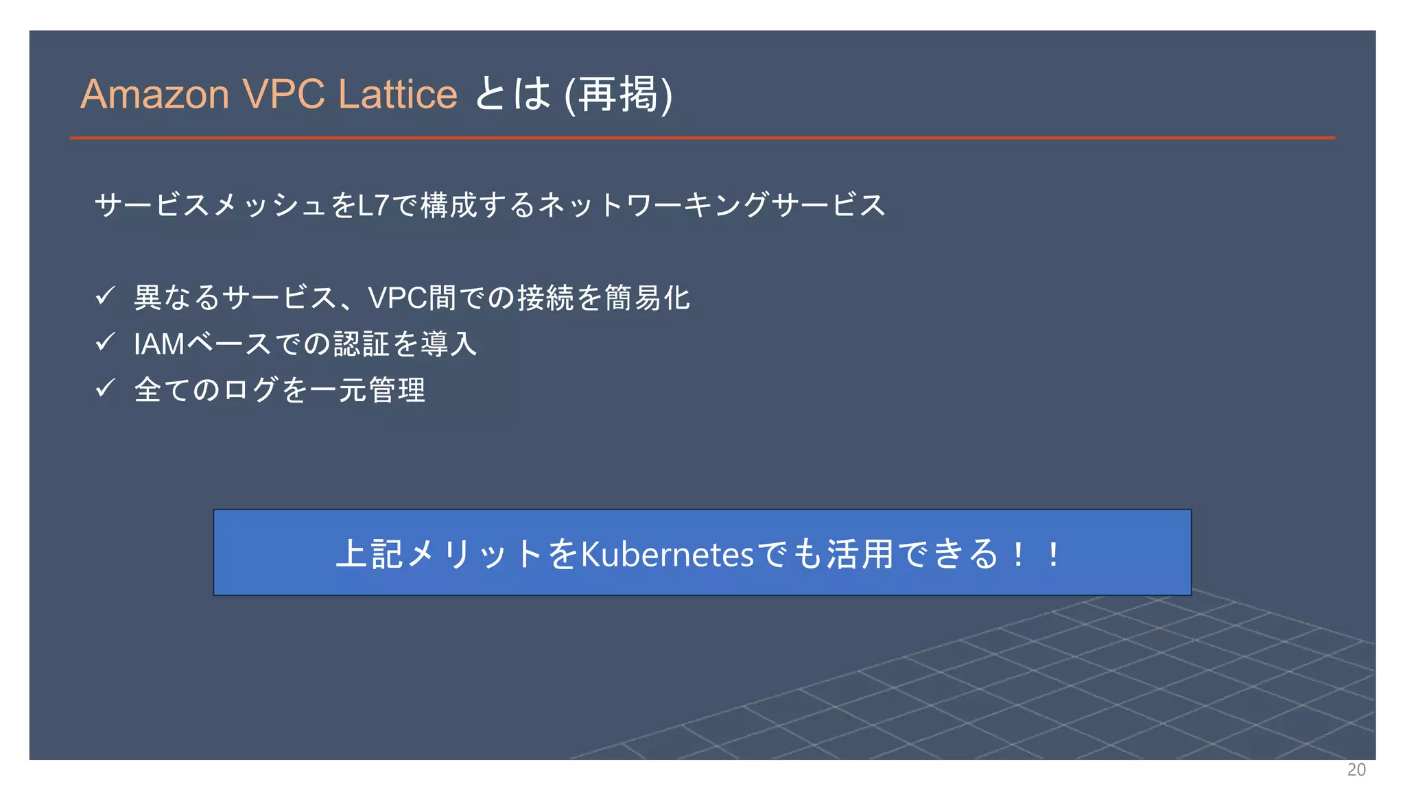 Kubernete Gateway Apiとamazon Vpc Latticepptx Cloud Computing Internet