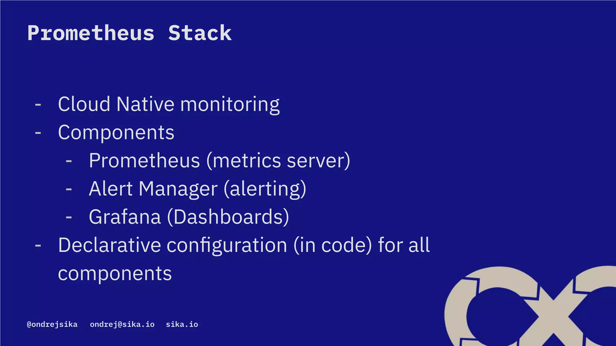 Kubernetes Monitoring Using Prometheus Stack Ppt
