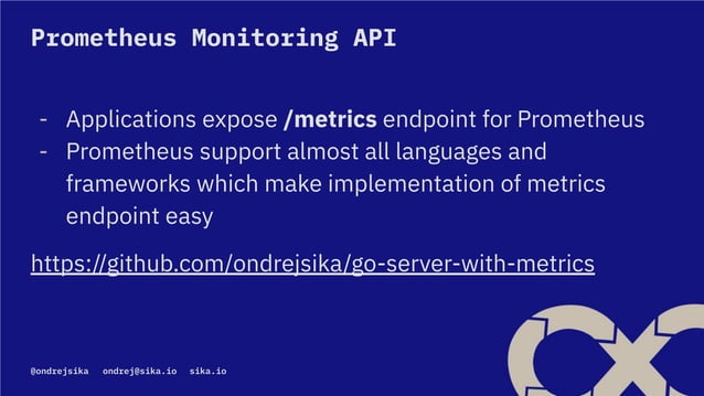 Kubernetes Monitoring Using Prometheus Stack Ppt