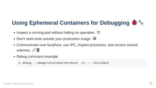 Tools for kubernetes network debugging | PPT