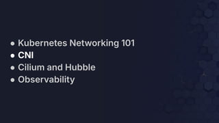 Kubernetes Network Observability with Cilium and Hubble | PDF