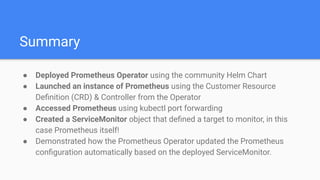 Kubernetes Observability with Prometheus by Example | PDF