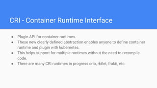 Kubernetes on CRI-O | PDF