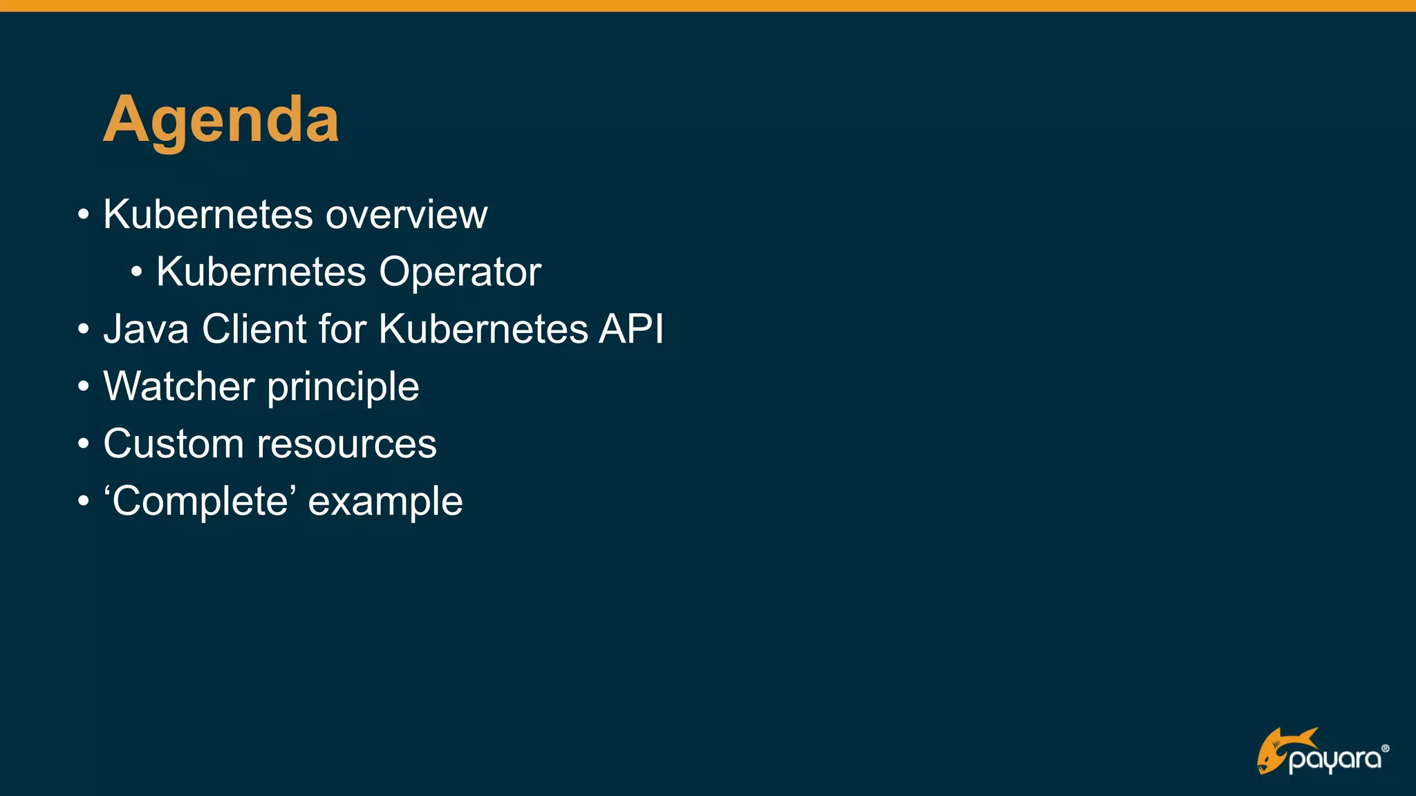 Creating a Kubernetes Operator in Java | PPT Creating a Kubernetes Operator in Java | PPT