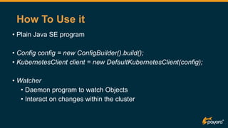 Creating a Kubernetes Operator in Java | PPT