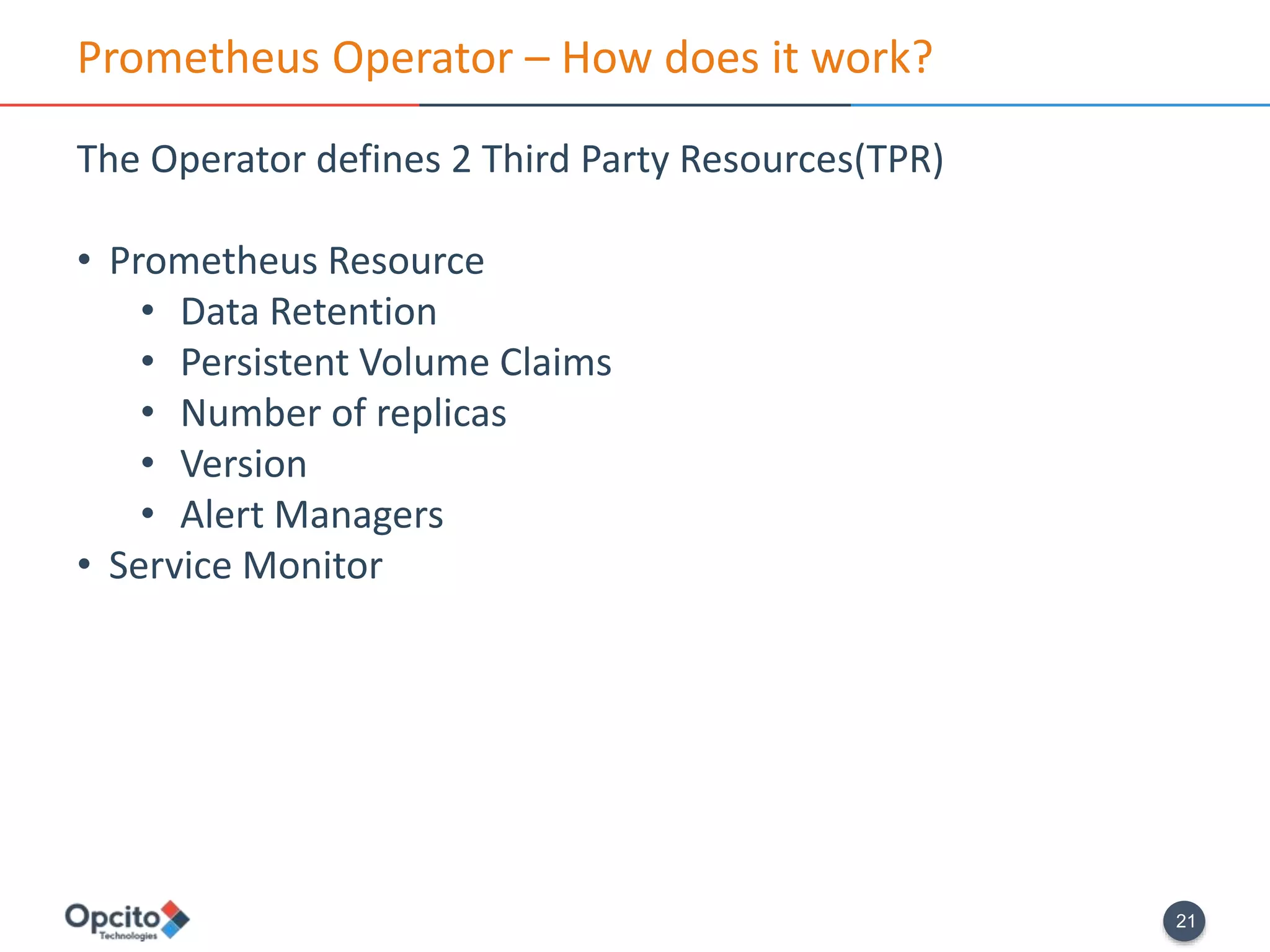 Securing & Monitoring Your K8s Cluster with RBAC and Prometheus”. | PPT