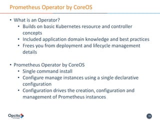 Securing & Monitoring Your K8s Cluster with RBAC and Prometheus”. | PPT