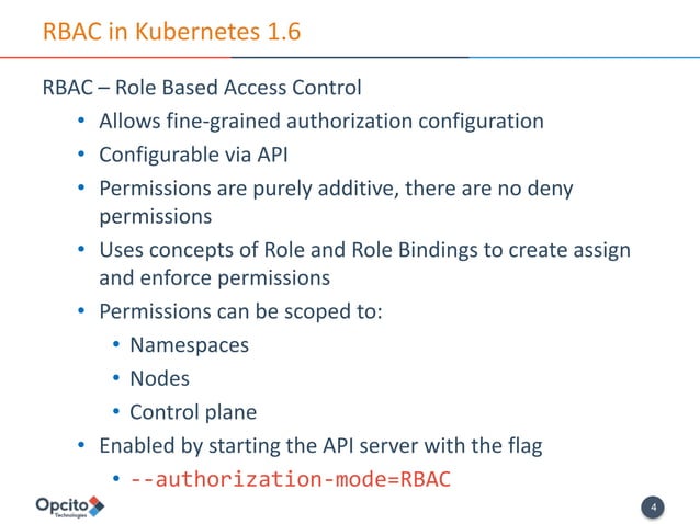 Securing & Monitoring Your K8s Cluster with RBAC and Prometheus”. | PPT