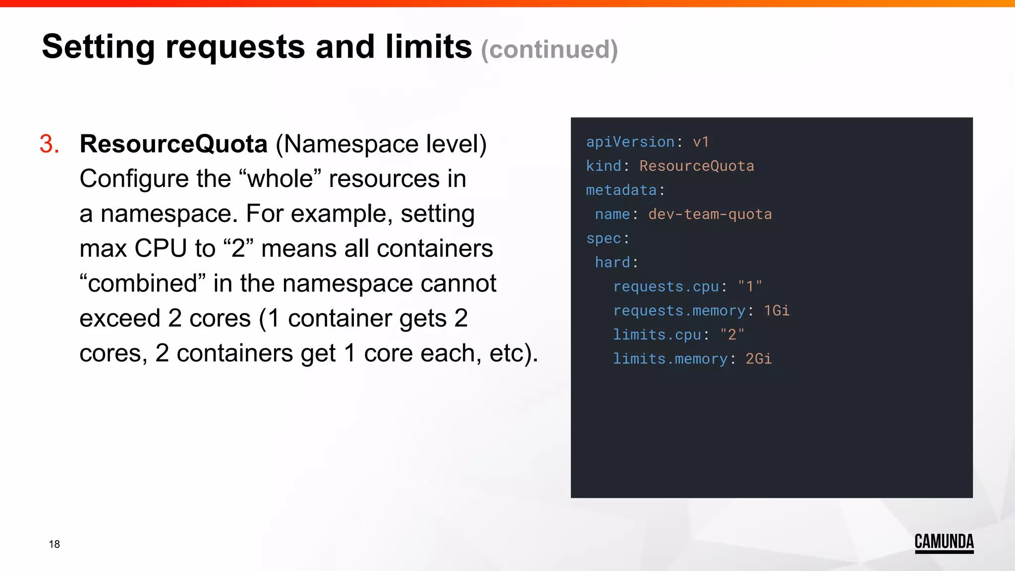 Kubernetes Requests and Limits | PPT