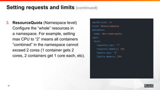 Kubernetes Requests and Limits | PPT
