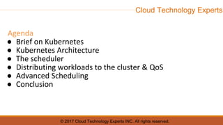 Kubernetes scheduling and QoS | PPT