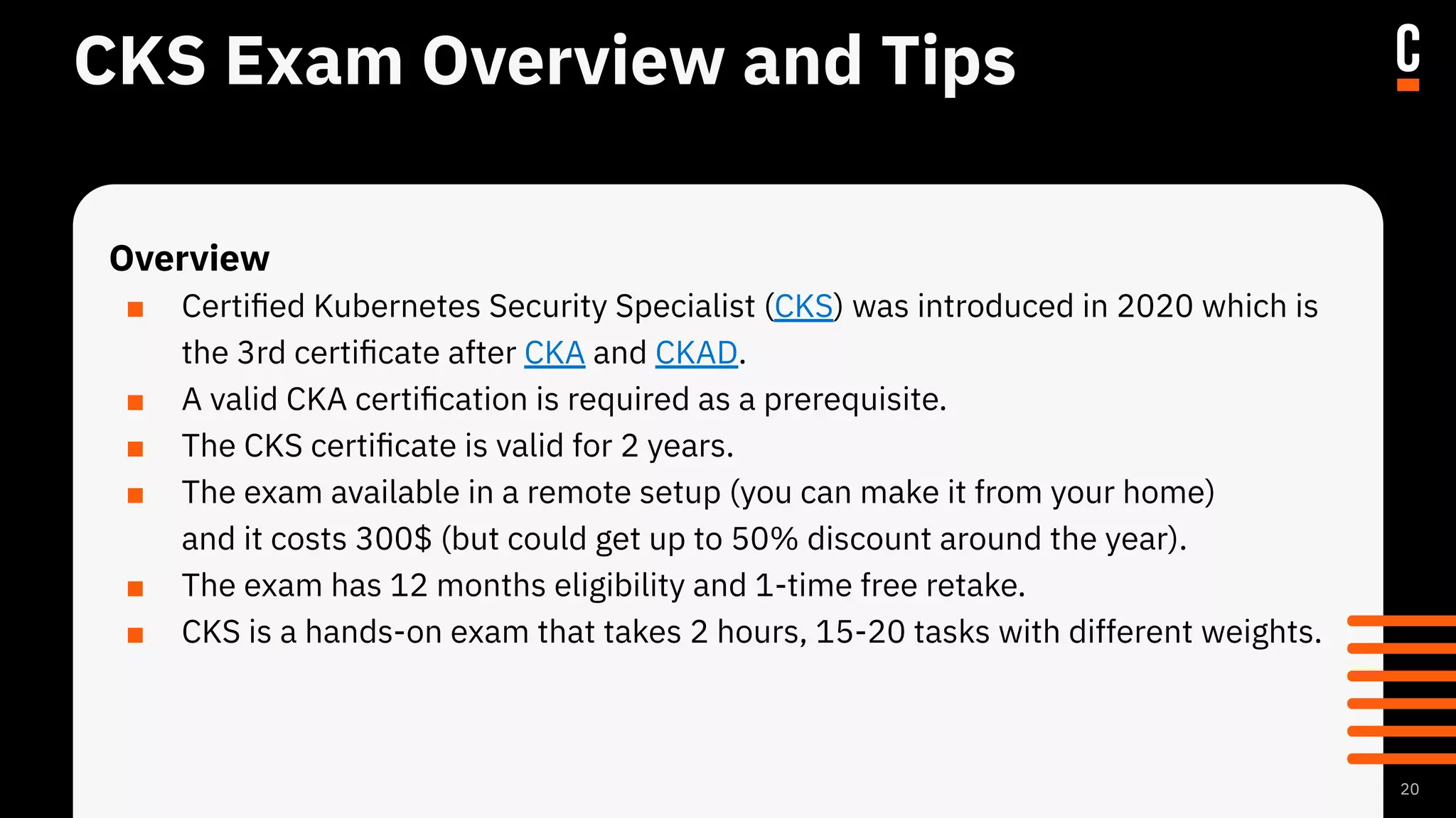 Kubernetes Security Best Practices - With tips for the CKS exam | PDF