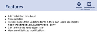 Kubernetes Security Updates from Kubecon 2018 Seattle | PPT