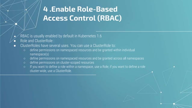 Kubernetes security with AWS | PPT