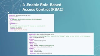 Kubernetes security with AWS | PPTX