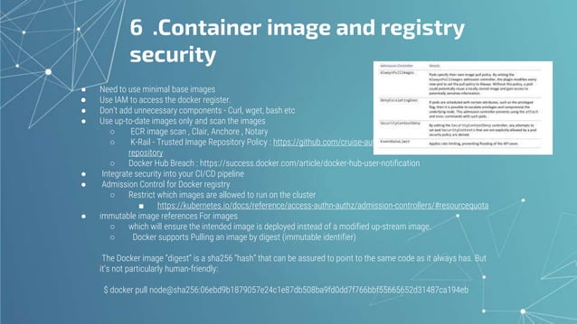 Kubernetes security with AWS | PPT