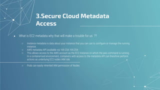 Kubernetes security with AWS | PPTX