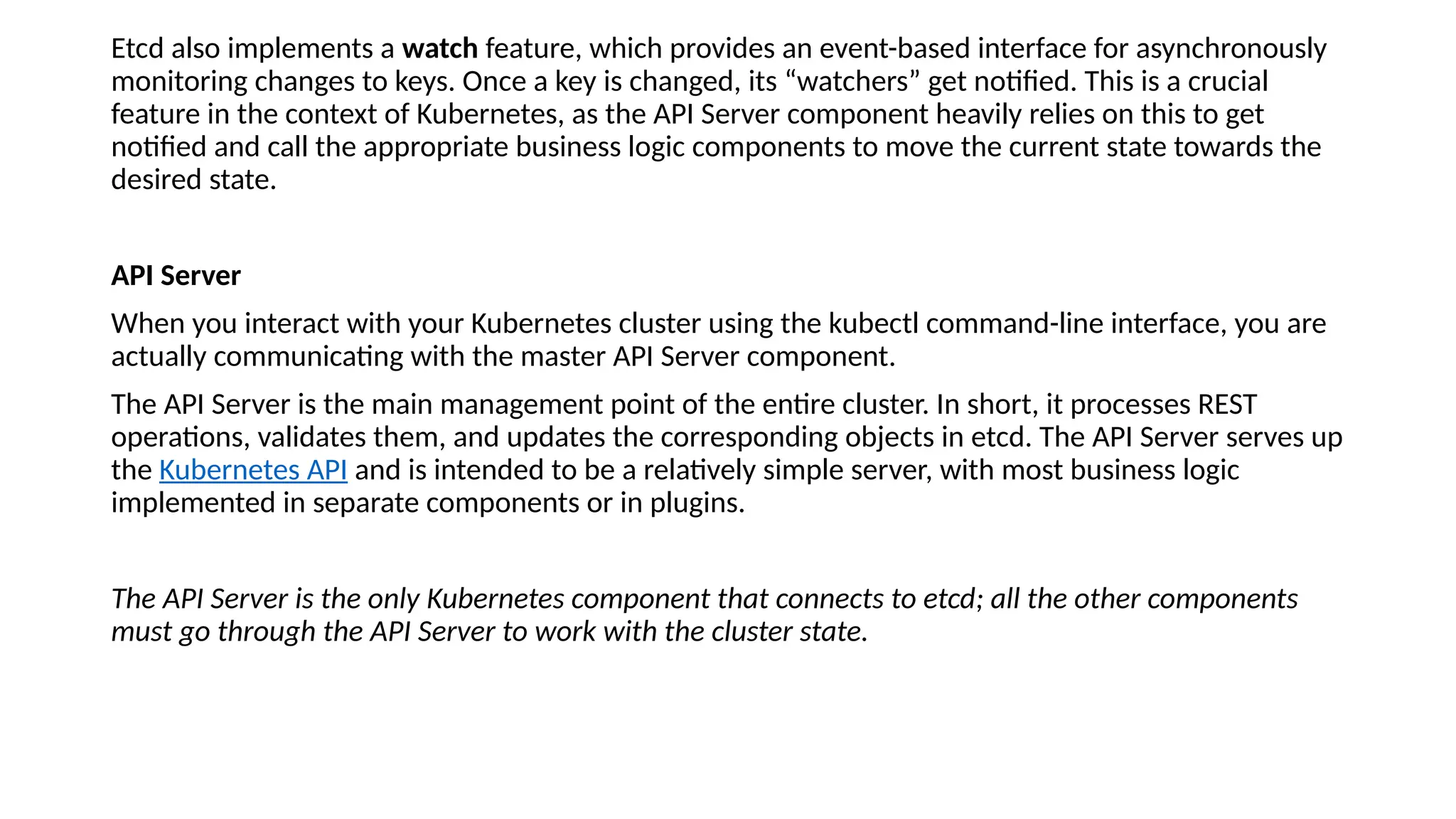 Understanding Kubernetes master components | PPTX