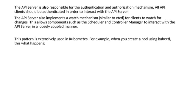 Understanding Kubernetes master components | PPT