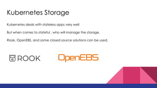 Kubernetes Stateful Workloads on Legacy Storage | PPT