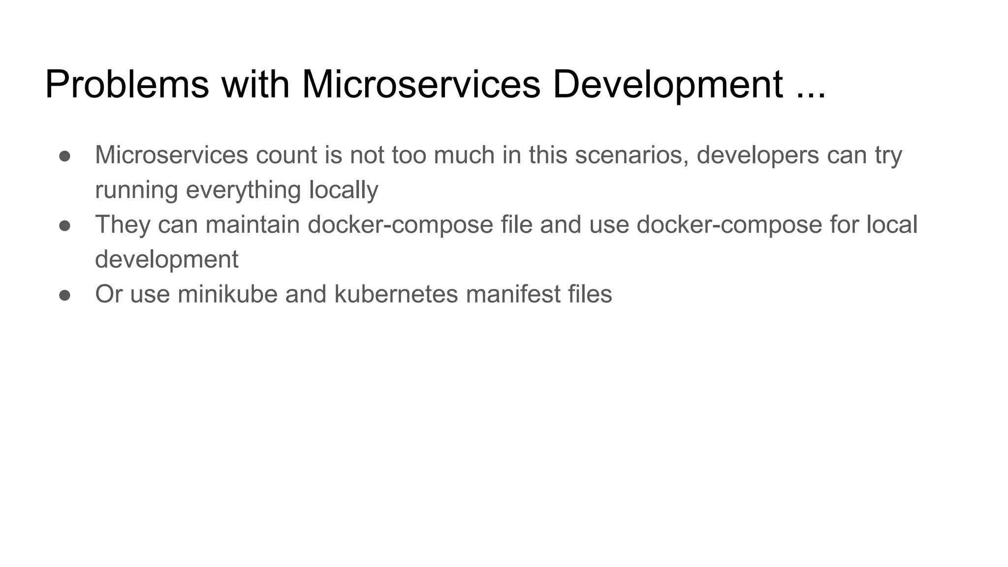 Microservice Development Using Telepresence | PPT