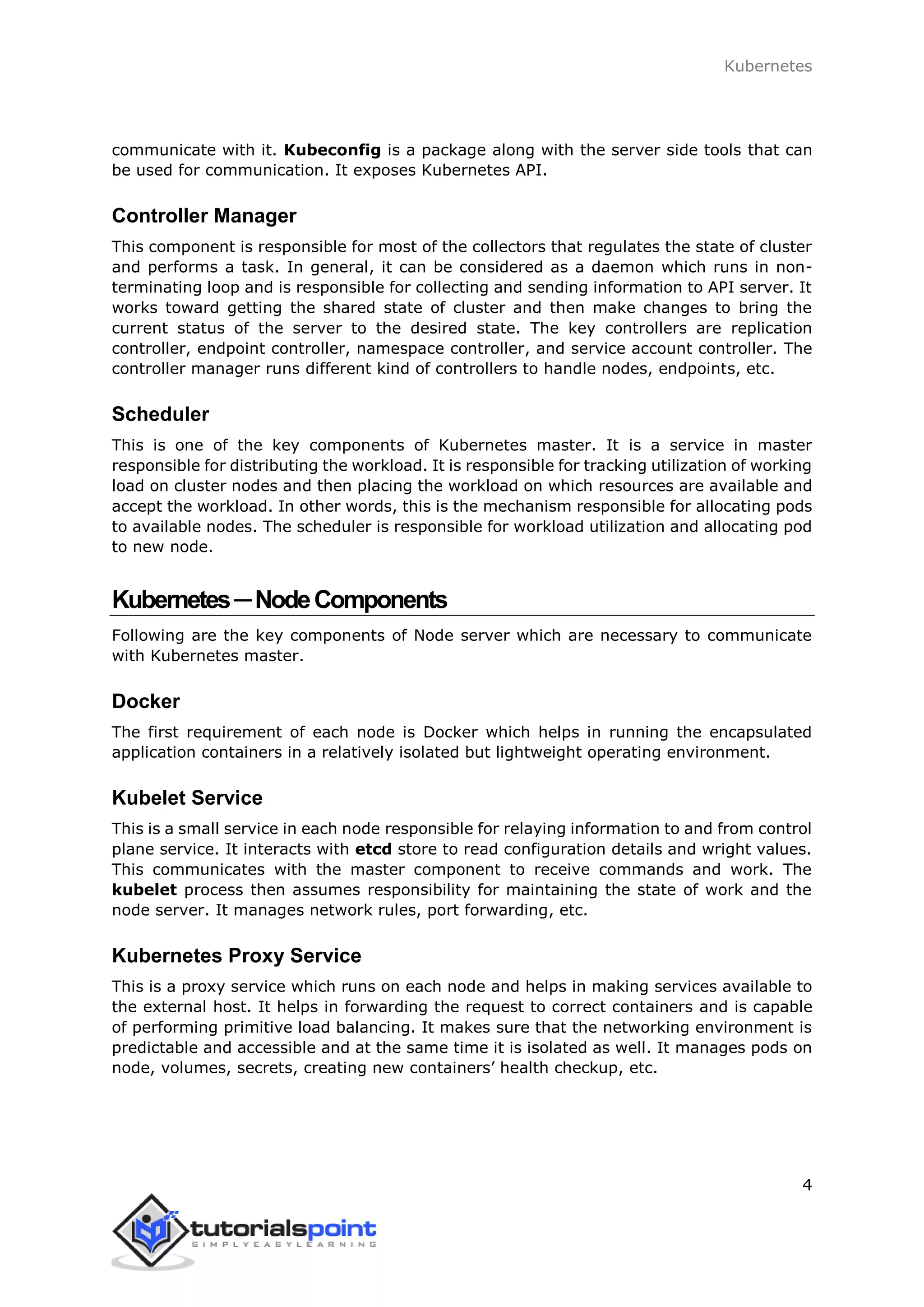 Kubernetes Tutorial Pdf
