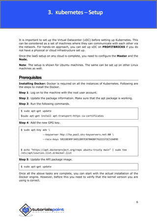 Kubernetes tutorial | PDF | Cloud Computing | Internet