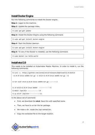 Kubernetes tutorial | PDF | Cloud Computing | Internet