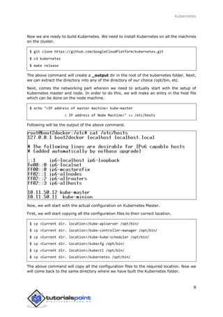 Kubernetes tutorial | PDF | Cloud Computing | Internet