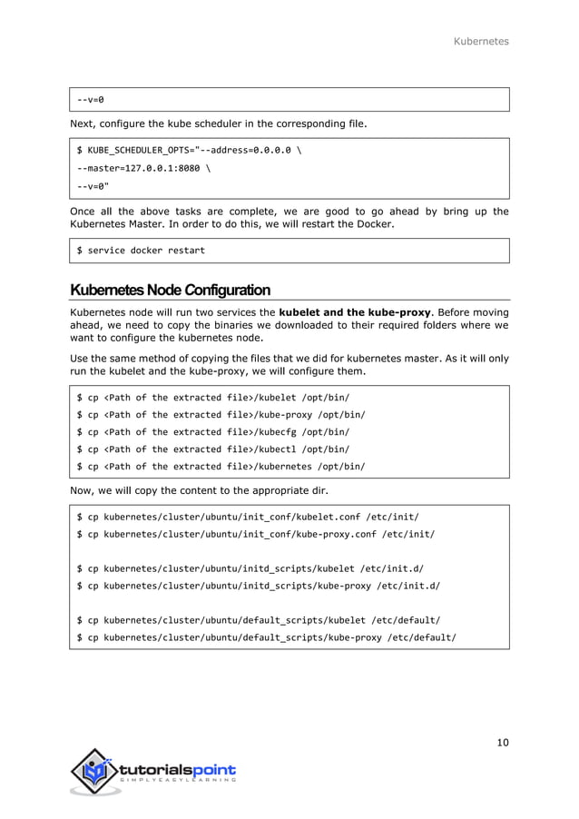 Kubernetes Tutorial Pdf