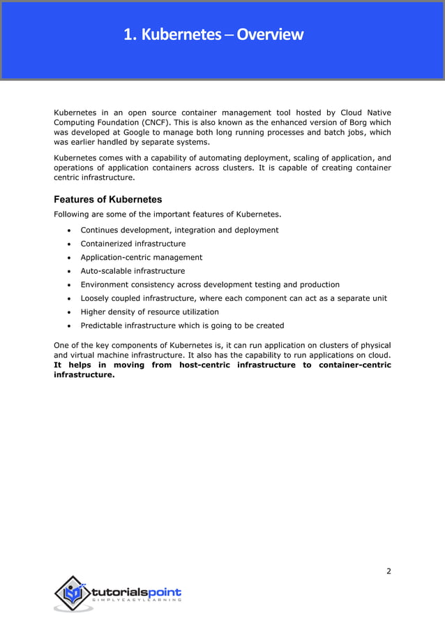 Kubernetes tutorial | PDF | Cloud Computing | Internet