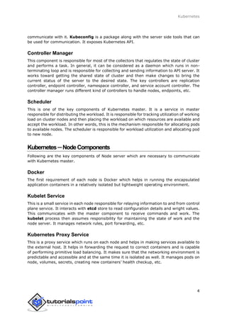 Kubernetes tutorial | PDF | Cloud Computing | Internet