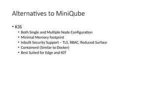 An Introduction to Kubernetes its architecture and code | PPTX
