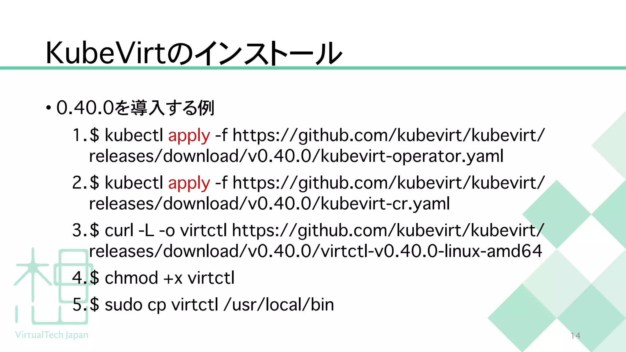 KubeVirt 201 How to Using the GPU | PPT