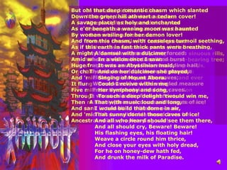 Kubla Khan Samuel Taylor Coleridge | PPT