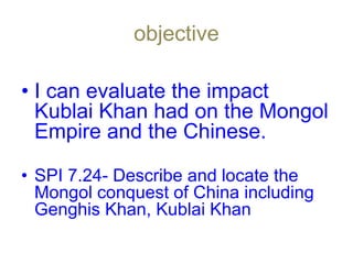 Kublai mongol e mpire [2] | PPTX