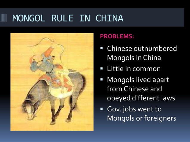 Kublai Khan's Mongols (12:3) | PPTX