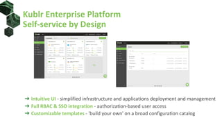 Kublr for cloud and managed service providers | PPT