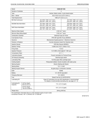 Kubota 03 m-e3 bg series diesel engine service repair manual | PDF