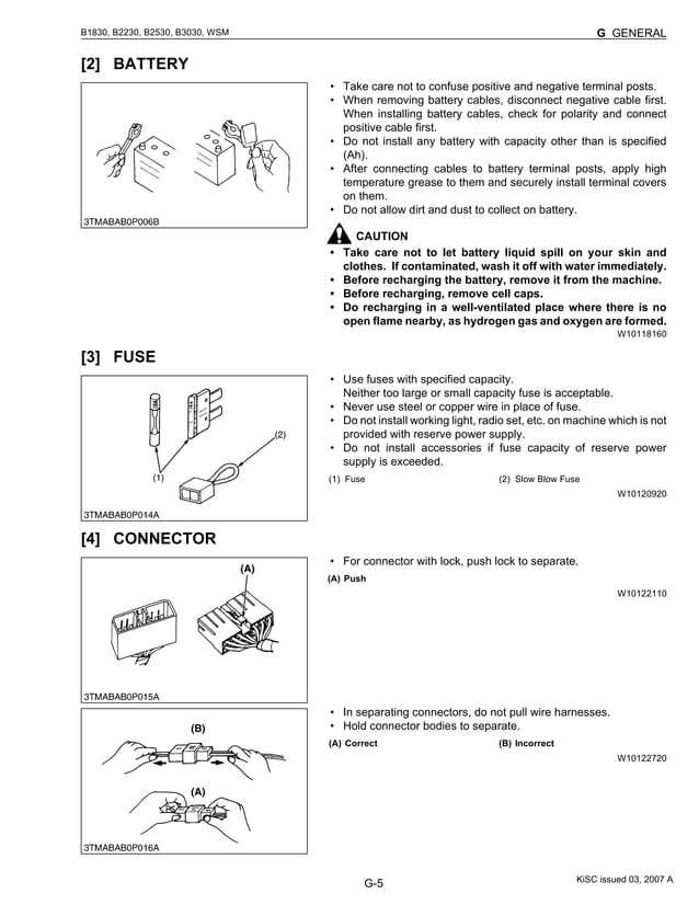 Kubota B1830 Tractor Service Repair Manual.pdf