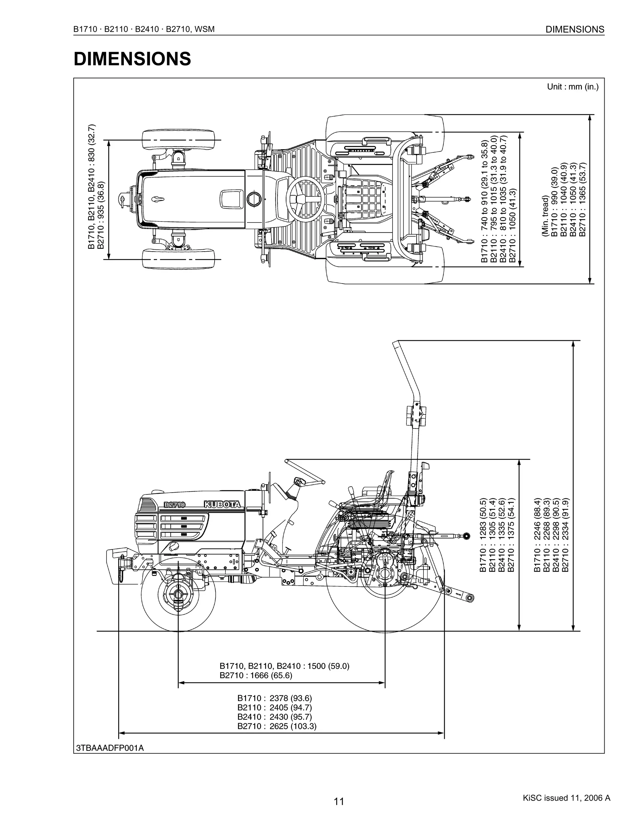 KUBOTA B2110HDB TRACTOR Service Repair Manual.pdf