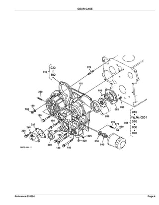 Kubota b2410 hsdb tractor parts catalogue manual | PDF