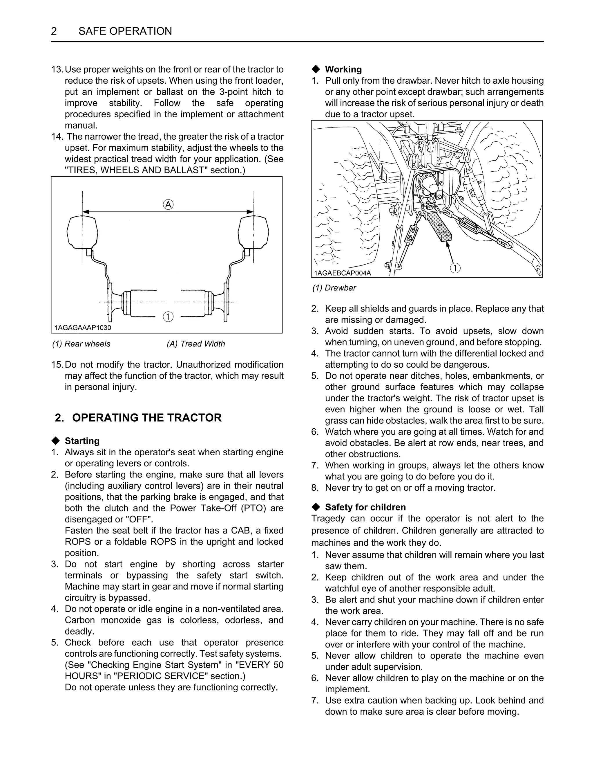 Kubota b2920 tractor operator manual | PDF