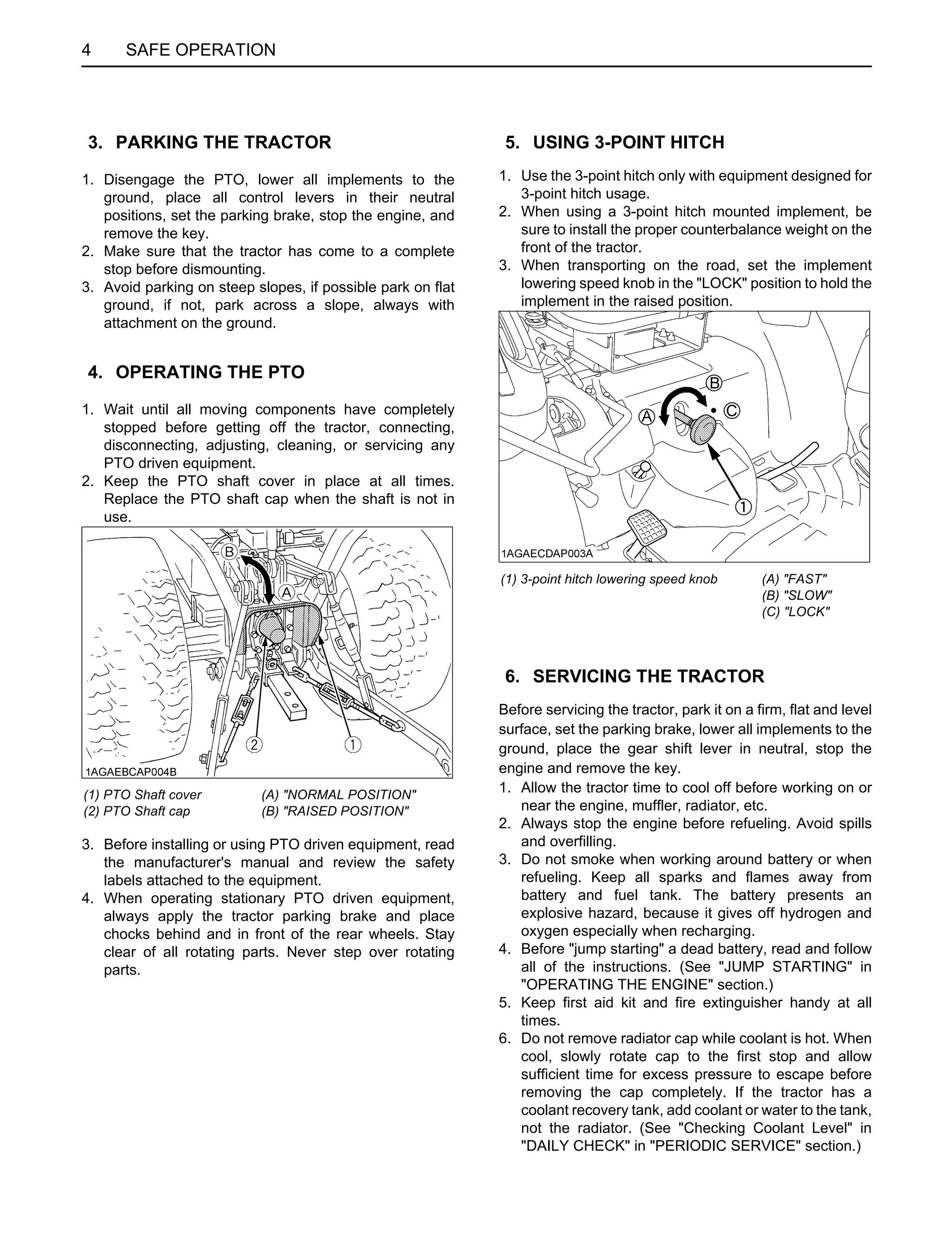 Kubota b2920 tractor operator manual | PDF